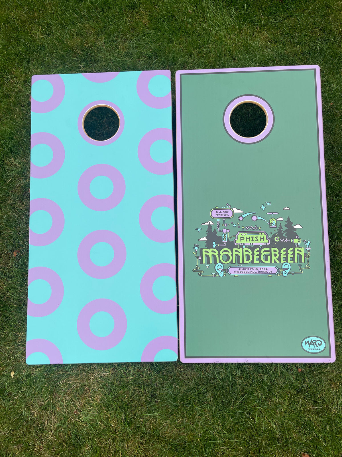 Phish Mix and Match Cornhole Boards FREE SHIPPING — Ward Boards